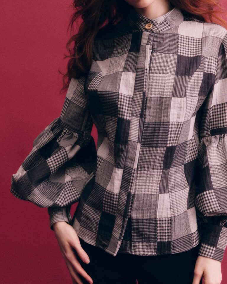 Camisa Bell thea black - Laganini Studio