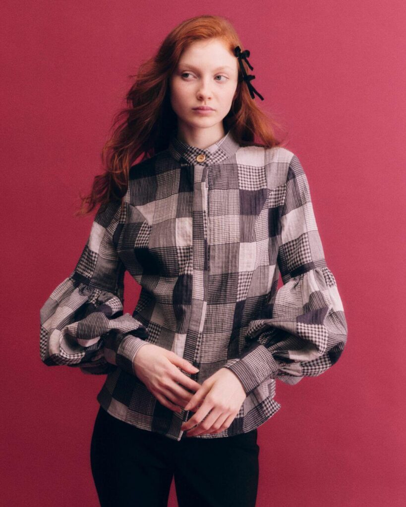Camisa Bell thea black - Laganini Studio