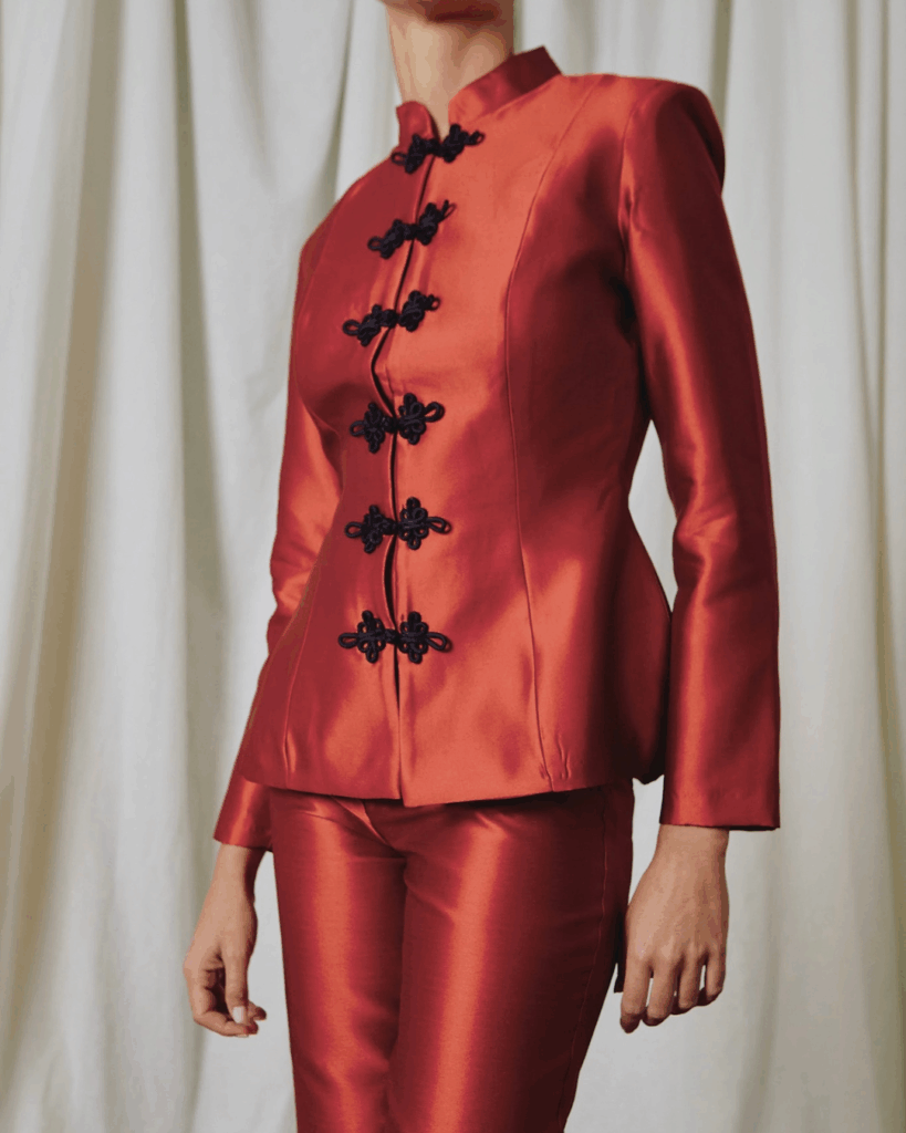 Shanghai Red Jacket - Laganini Studio