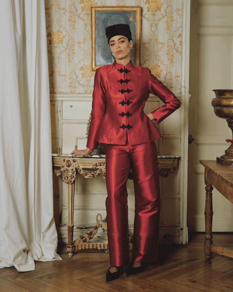 Shanghai Red Jacket - Laganini Studio
